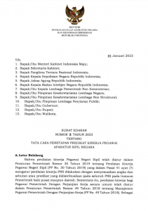 Surat Edaran No. 3 Tahun 2023 tentang Tata Cara Penetapan Predikat ...